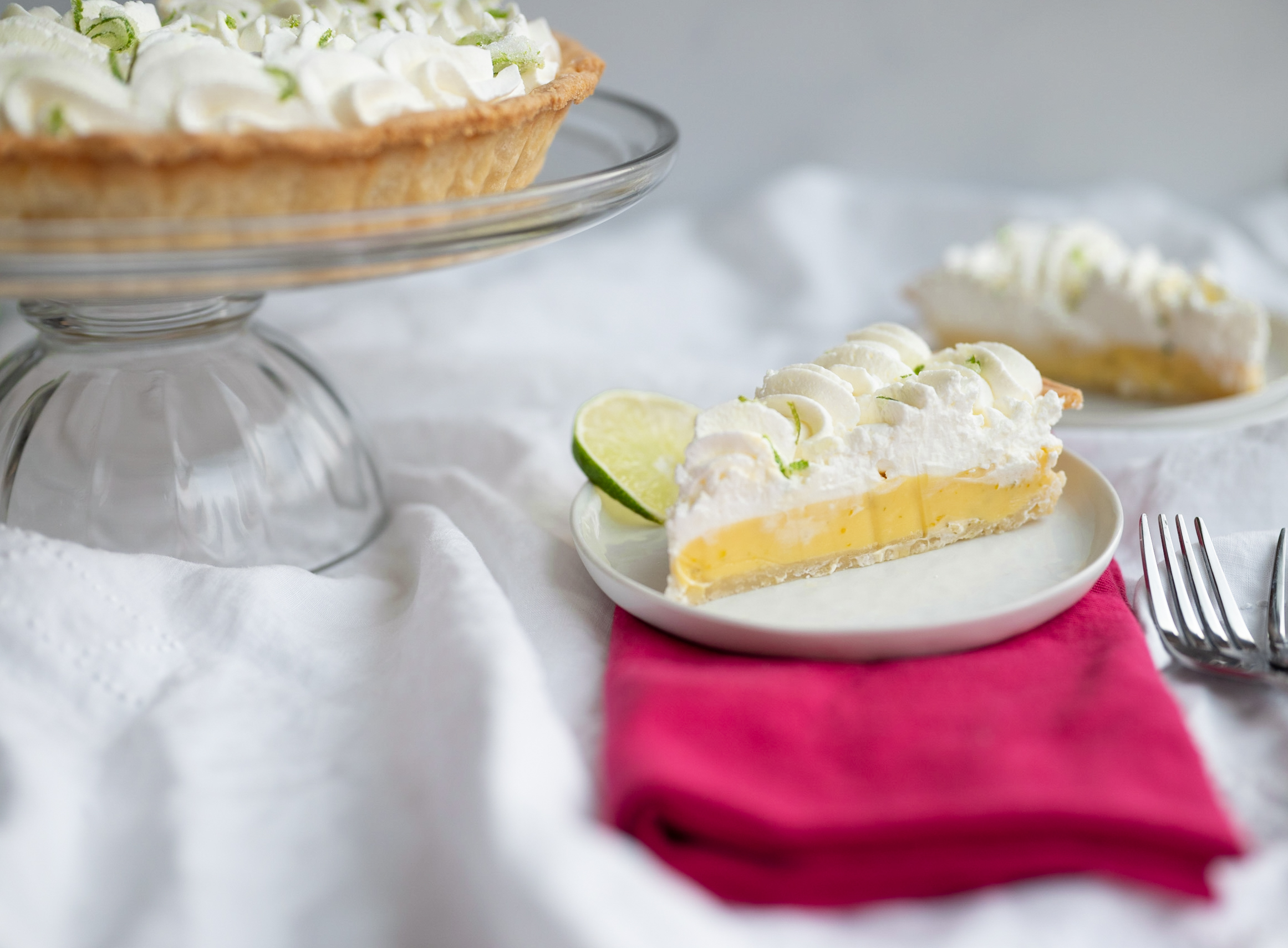 Super Simple Lime Tart - Just Desserts Bakehouse