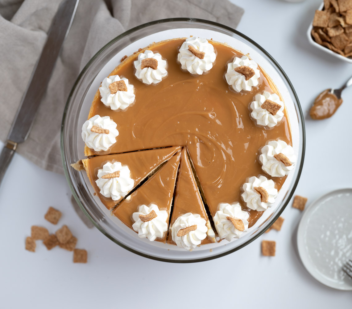 Dulce de Leche Cheesecake - Just Desserts Bakehouse